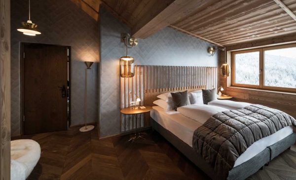 Alpine tradition meets contemporary design at the Rosa Alpina Hotel ...