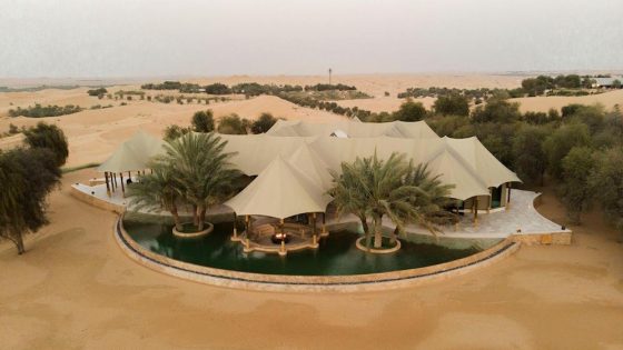 The architecture of luxury tented accommodation • Hotel Designs