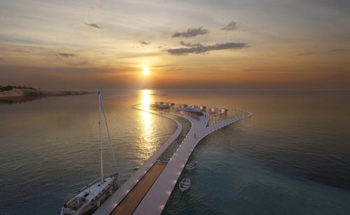 Hotel concept: designing a sustainable floating resort • Hotel Designs