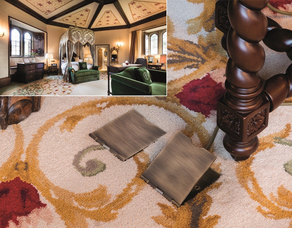 Case study: Hamilton blends modern style into Thornbury Castle Hotel ...