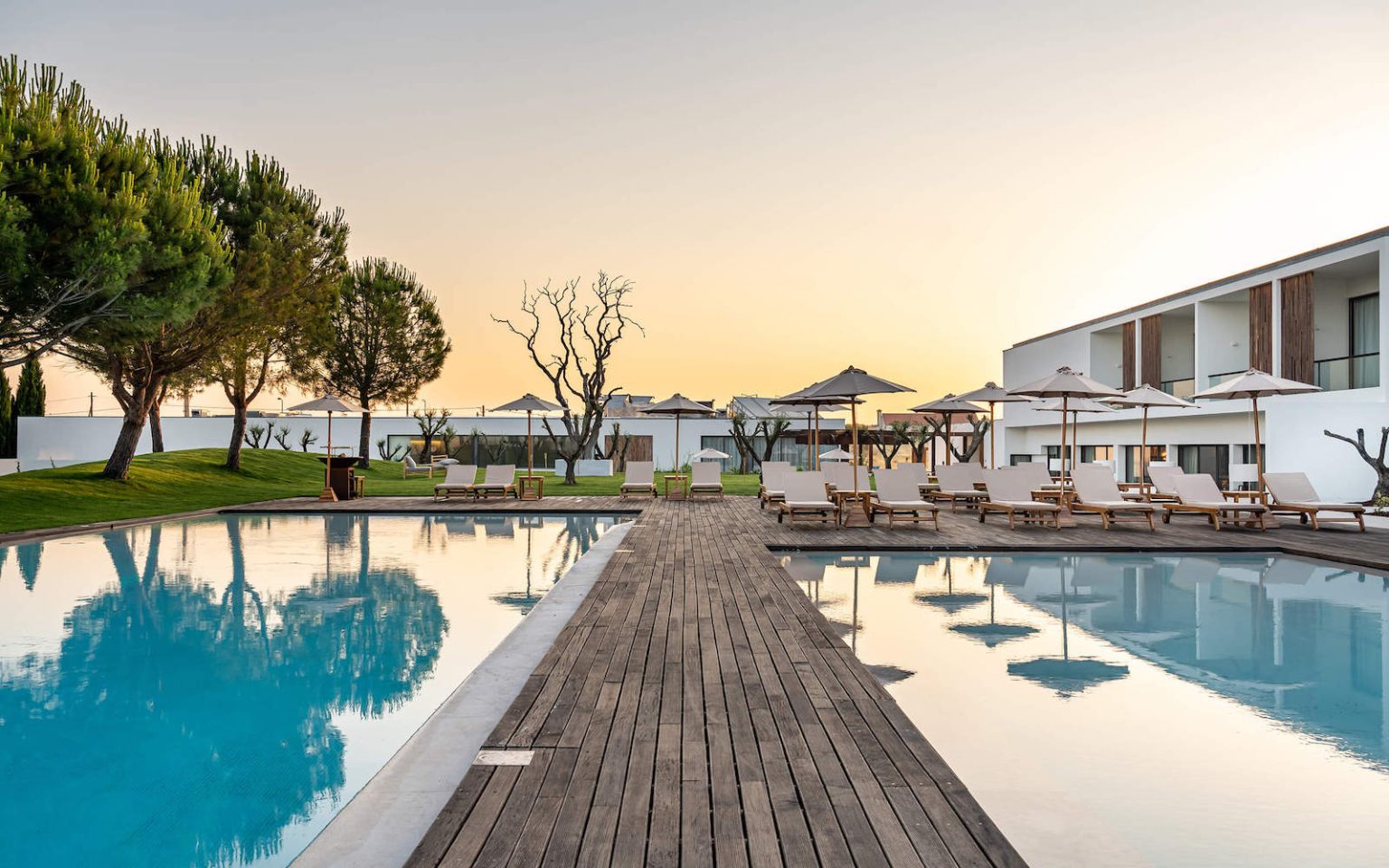 Octant Evorá – a luxury wellness hotel crafted into nature • Hotel Designs