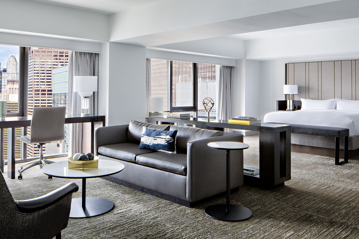 An icon reinvented: New York Marriott Marquis renovated & reimagined ...