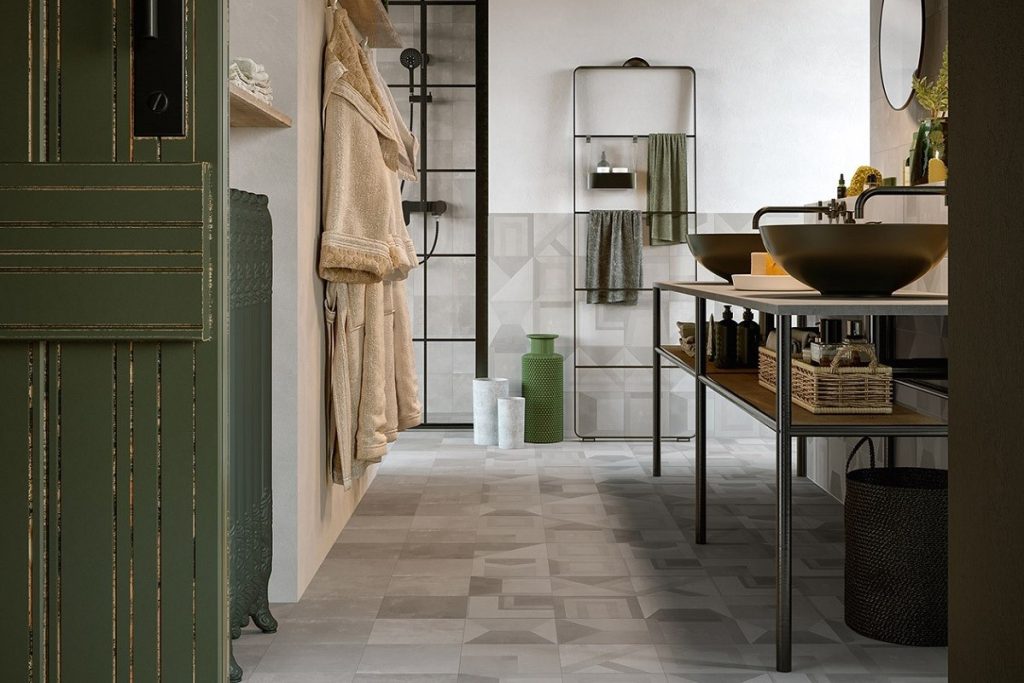 Hyperion Tiles makes a splash in the bathroom • Hotel Designs