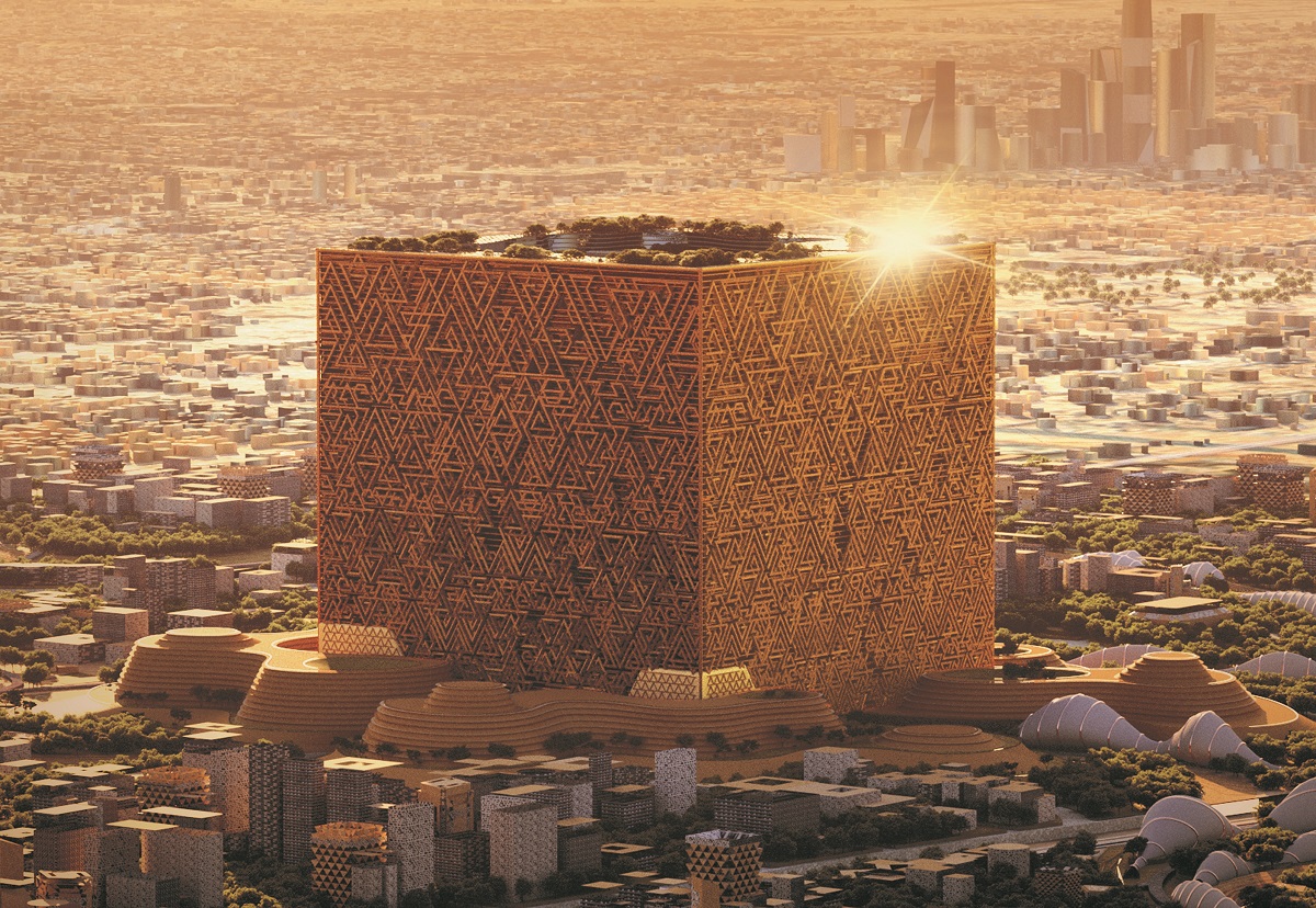 Saudi Arabia unveils plans for the Mukaab – a mega skyscraper in Riyadh ...