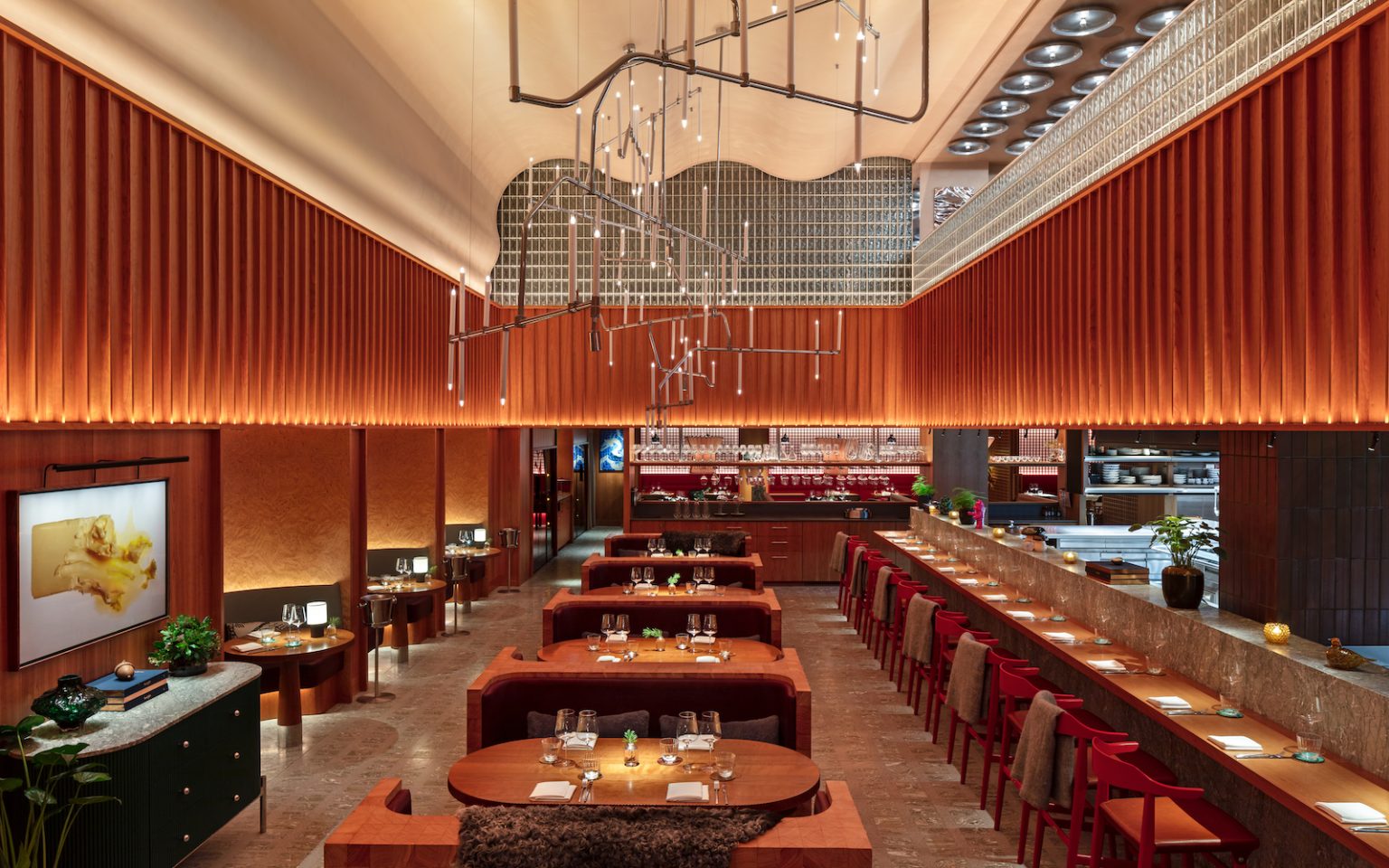 Lighting up Studio Frantzén in Harrods, London • Hotel Designs