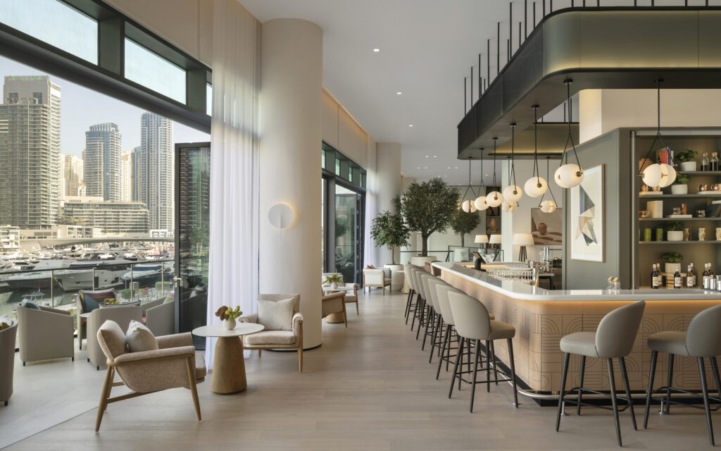 Stepping inside Vida Dubai Marina • Hotel Designs