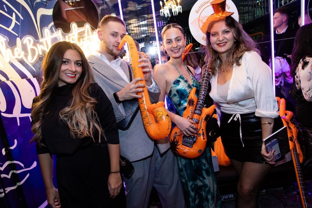 In pictures: inside The Brit List Awards 2023 • Hotel Designs