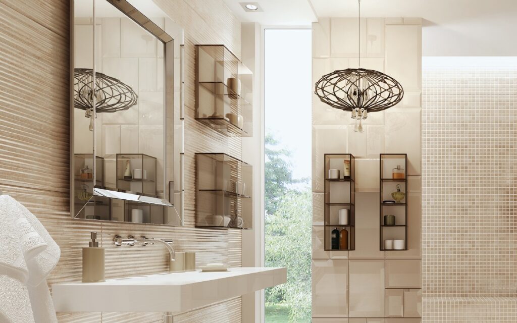 Hyperion Tiles accessorise the bathroom with form and function • Hotel ...