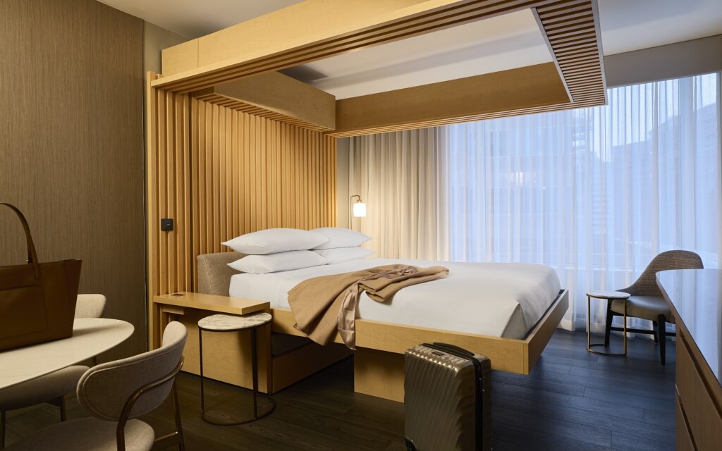 Checking in to next-generation hotel rooms from Marriott • Hotel Designs