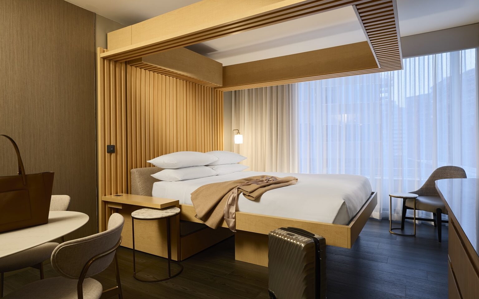 Checking in to next-generation hotel rooms from Marriott • Hotel Designs