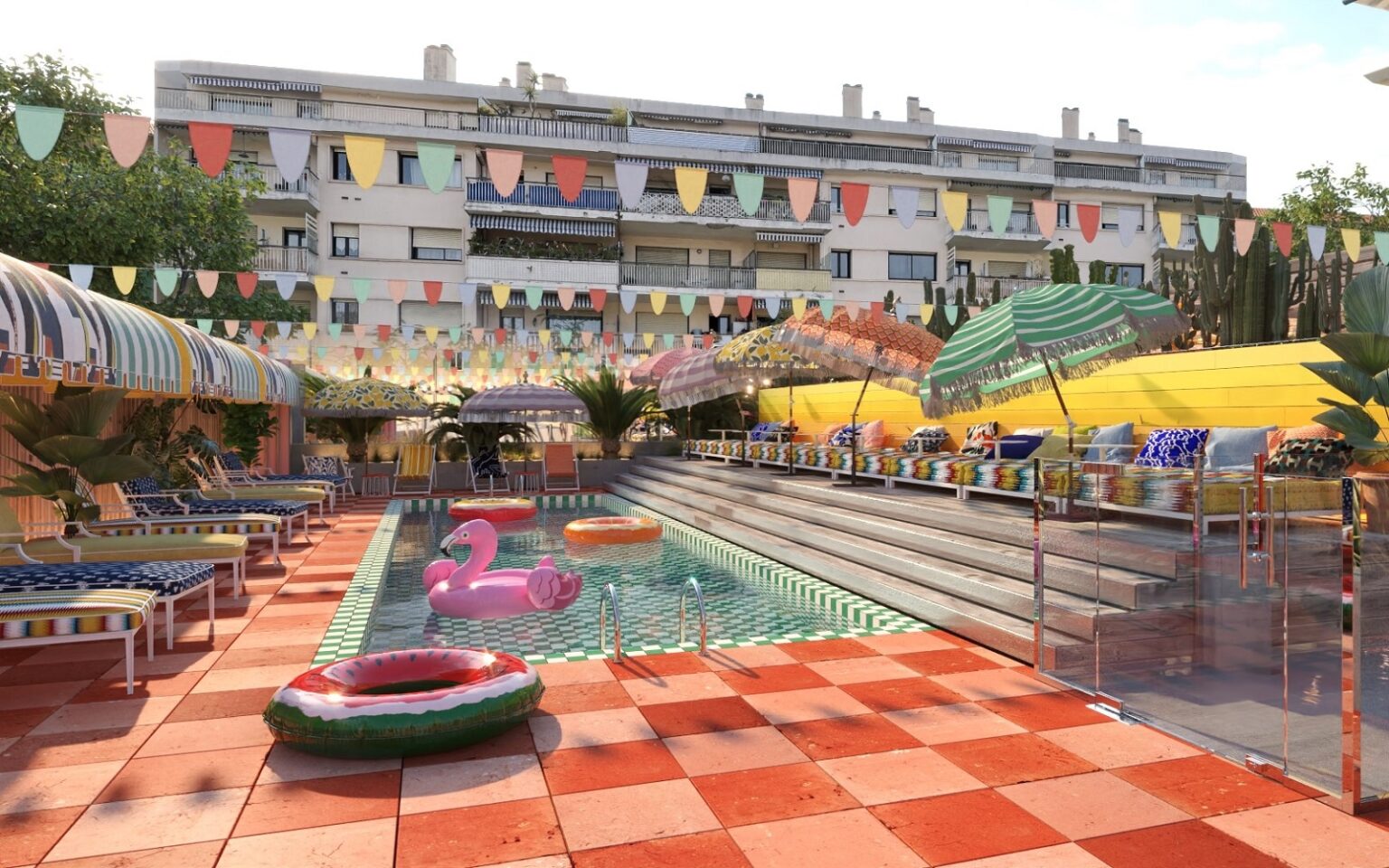 Mama Shelter embraces the artistic heritage of Nice • Hotel Designs