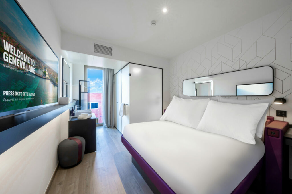 Checking in to YOTEL Geneva Lake • Hotel Designs