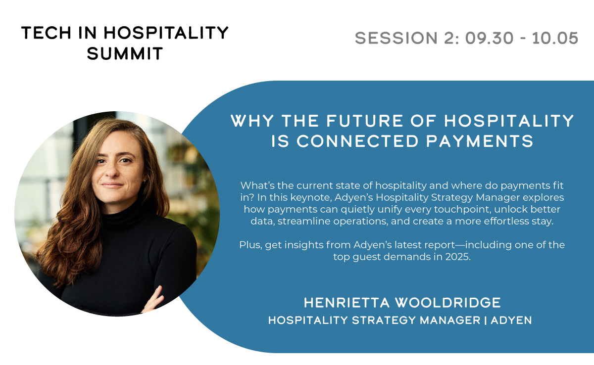 The Tech in Hospitality Summit • Hotel Designs