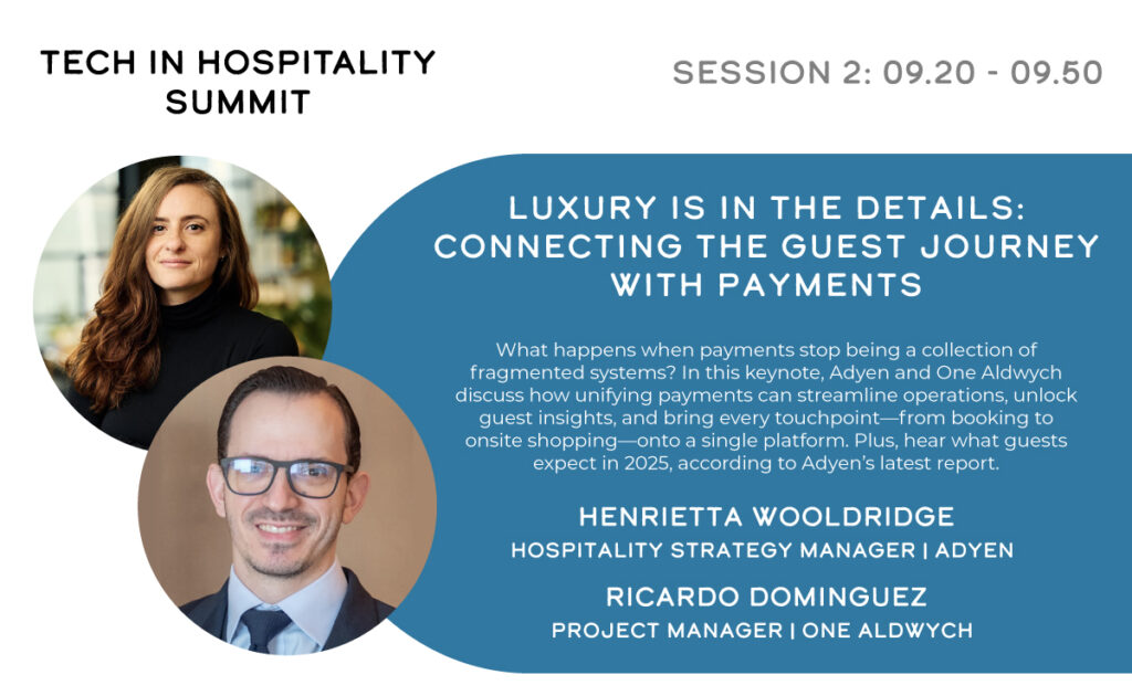 The Tech in Hospitality Summit • Hotel Designs
