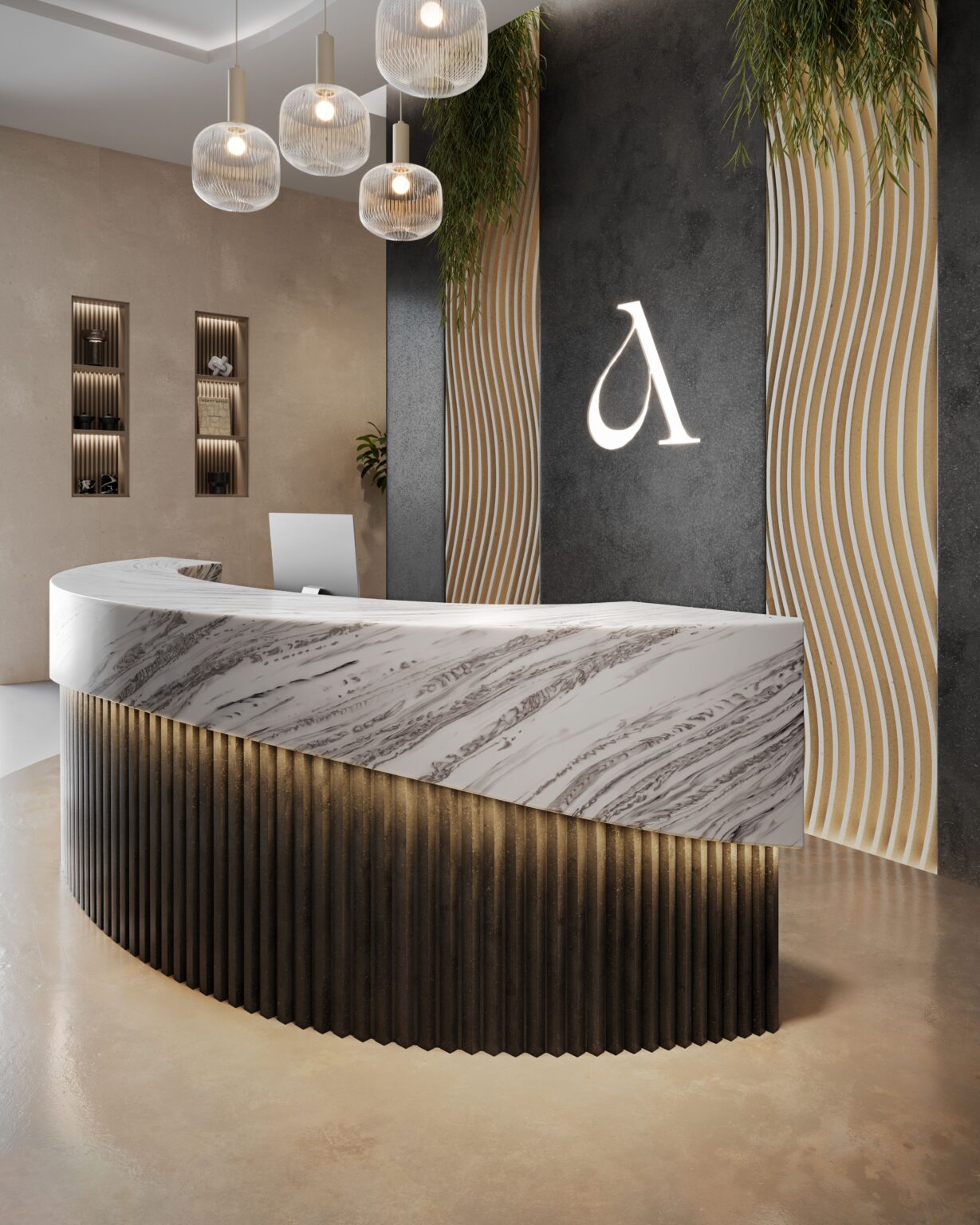 Sculpting 2025: Corian Solid Surface in motion • Hotel Designs